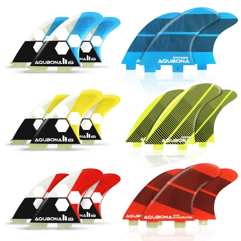 Surfboard-Fin-Double-Tabs-M-Fins-Honeycomb-Fibreglass-Twin-Fin-in ...