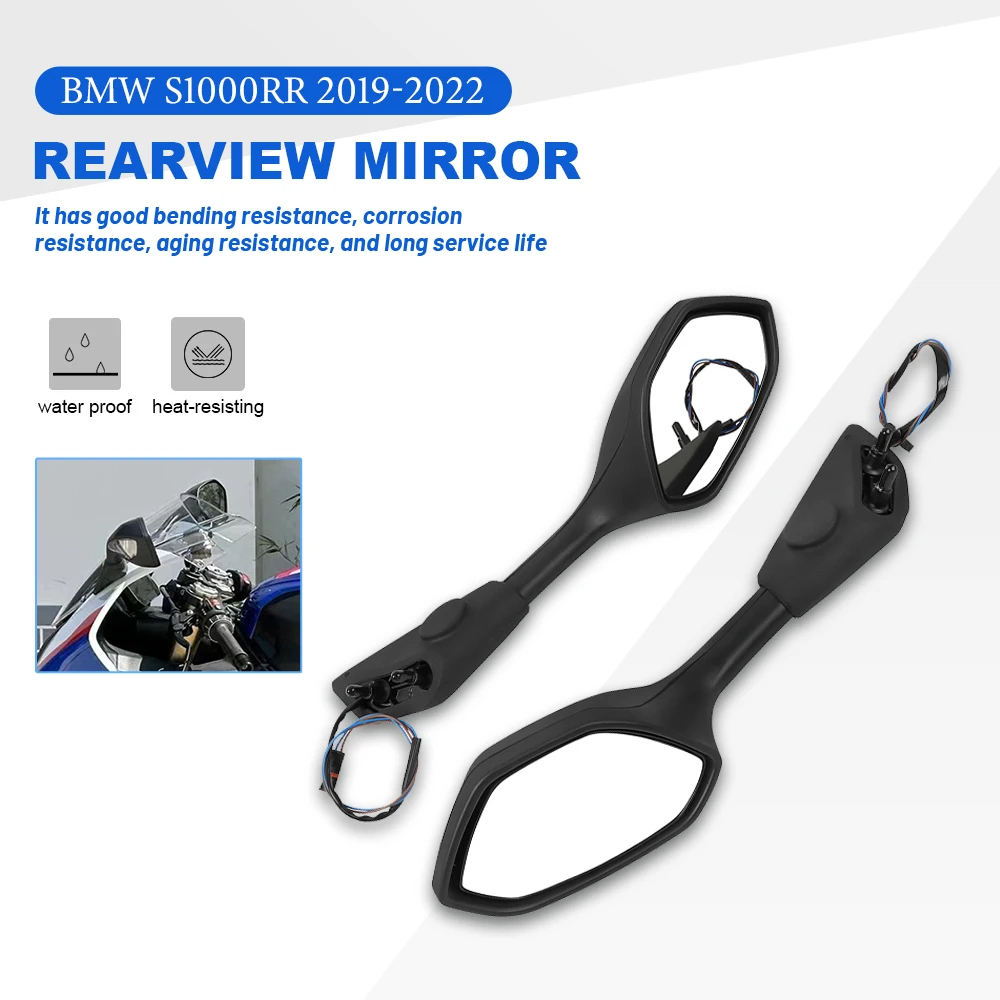Fit for BMW 2019 - 2022 M1000RR S1000RR Motorcycle Rearview Accessories ...