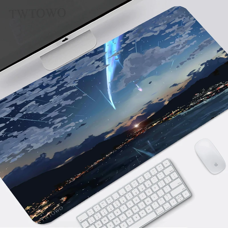 Anime Your Name Mouse Pad Gaming XL Home Computer New Large Mousepad ...