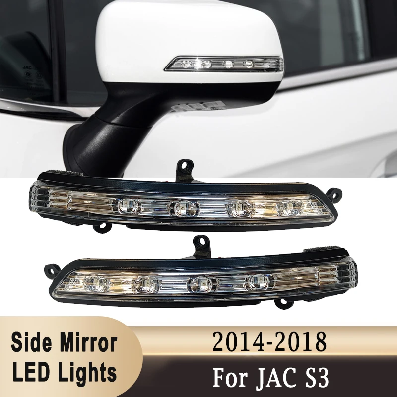 Car-Rearview-Side-Mirror-LED-Turn-Signal-Lights-Reversing-Indicator ...