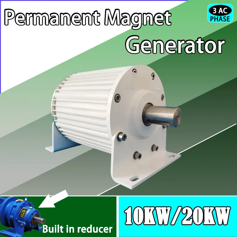 10KW-20KW-500rpm-50HZ-High-Power-Generator-AC-Alternators-220V-Gearless ...