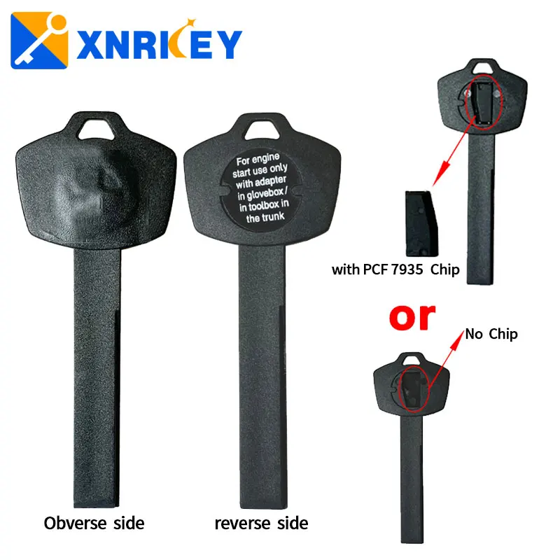 XNRKEY Replacement Smart Emergency Plastic Key Blade for BMW X5 X6 E93 ...