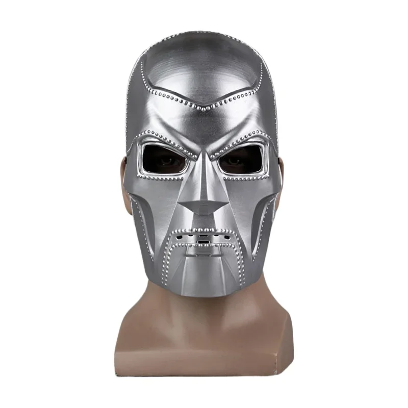 Dr-Doom-m-scara-de-calavera-de-Metal-de-PVC-casco-de-cara-completa-de ...