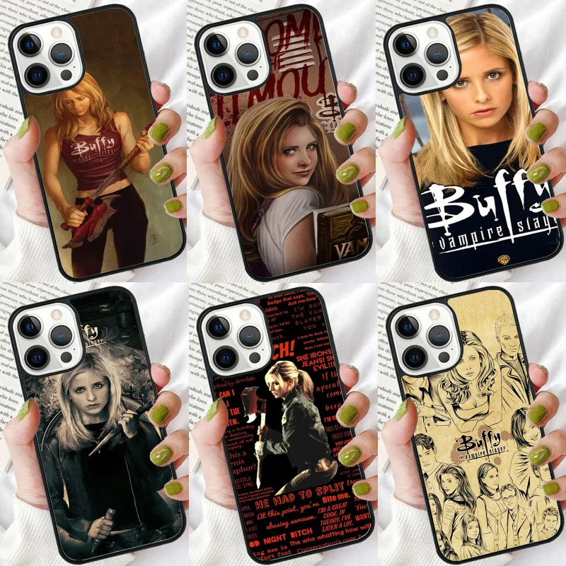 Buffy-The-Vampire-Slayer-phone-Case-Cover-For-iPhone-15-14-6-7-8-Plus ...