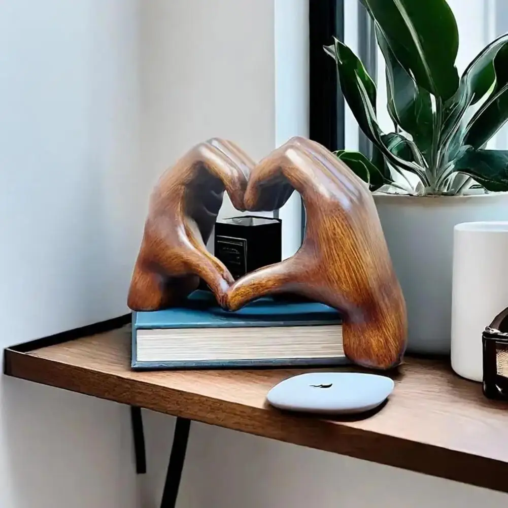 Love-Heart-Hand-Sculpture-Heart-Shaped-Hand-Decor-Heart-shaped-Gesture ...
