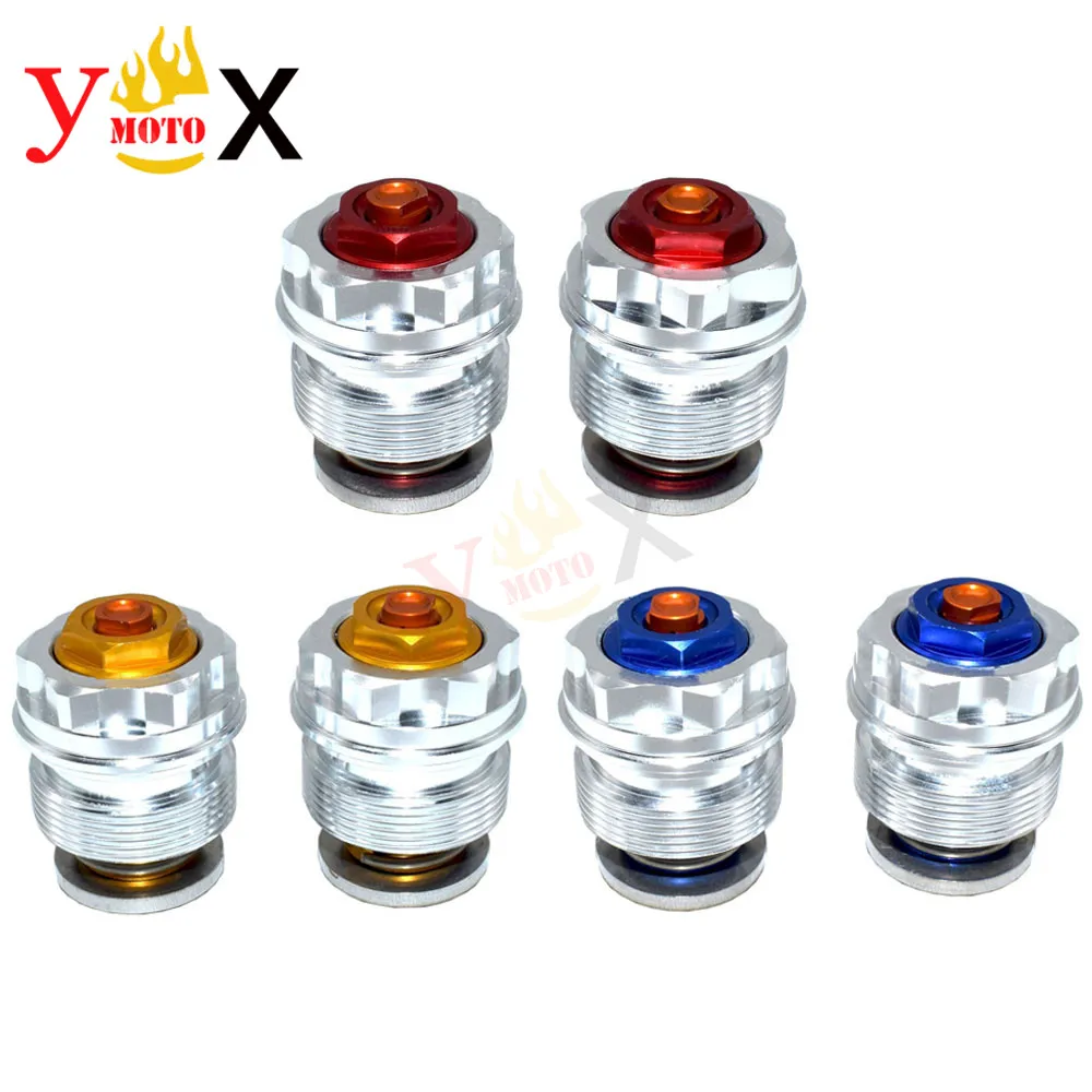 KLX-230-CNC-Suspension-Initial-Adjuster-Front-Fork-Top-Cap-Shock ...