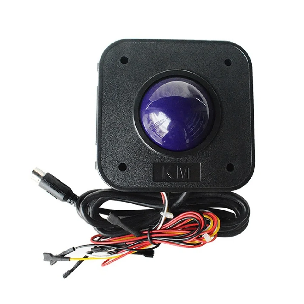 High-Quality-Replacement-Purple-Trackball-Mouse-For-Arcade-Game-Round-4 ...