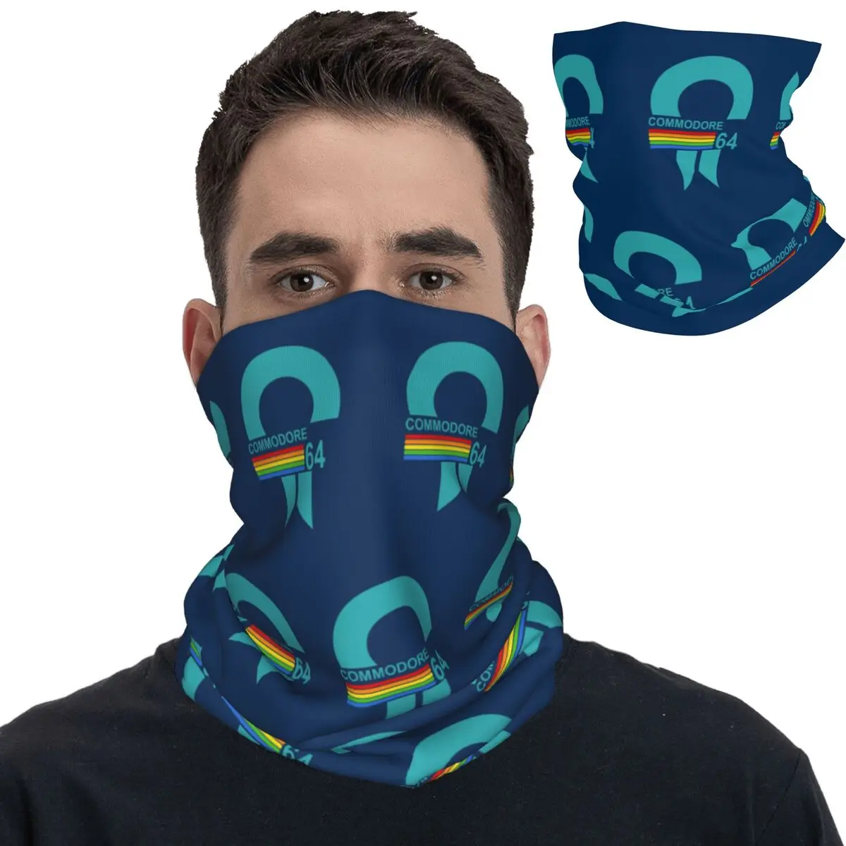 Retro-Computers-Commodore-64-Bandana-Neck-Gaiter-Printed-Mask-Scarf ...