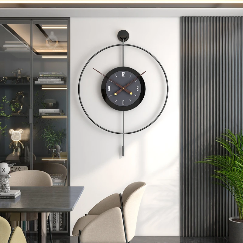 Nordic-Large-Wall-Clocks-Modern-Simple-Living-Room-Restaurant-Wall ...