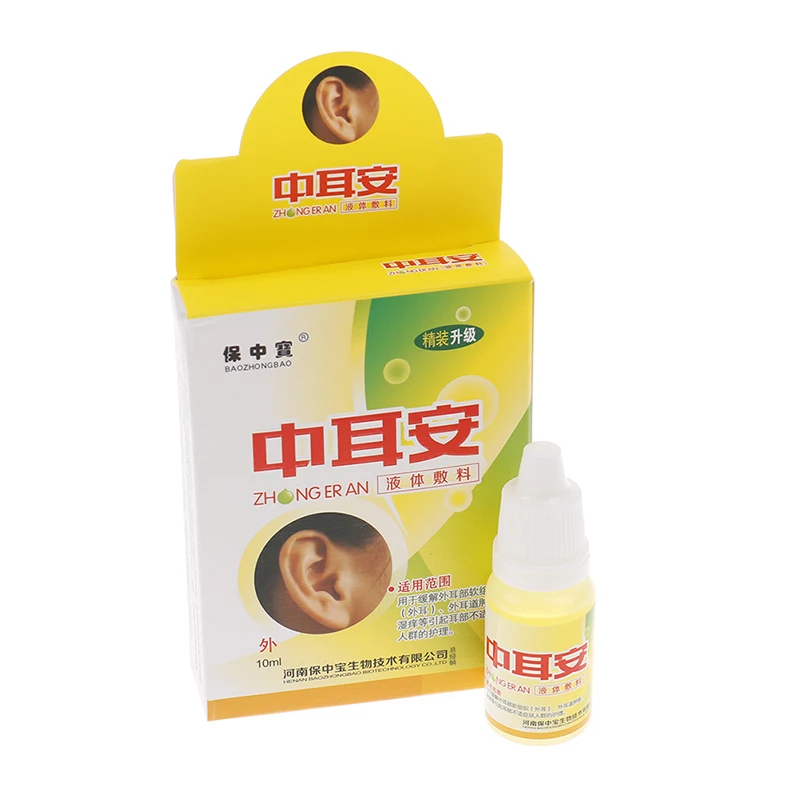 Chinese Herbal Medicine Ear Drops Treat Ear Acute Otitis Ear Tinnitus ...