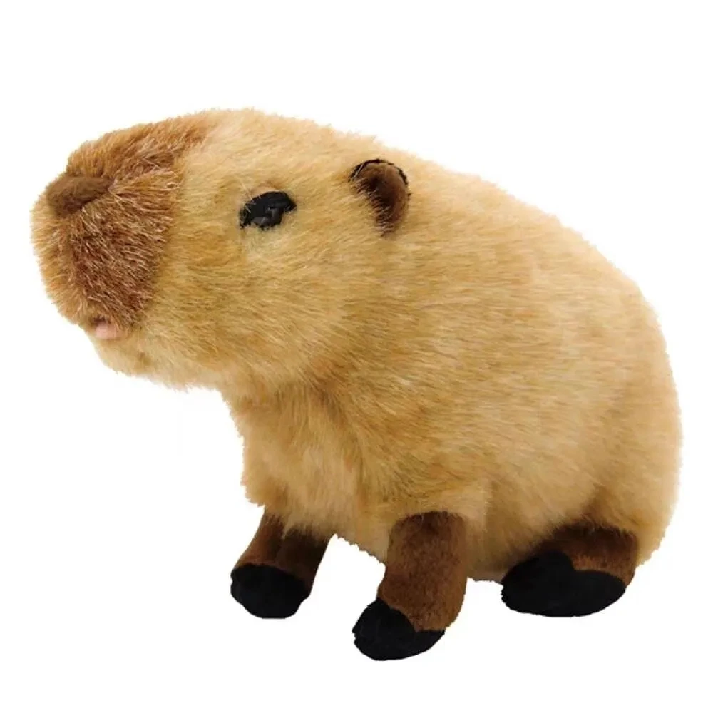 35cm-Simulation-Capybara-Plush-Toy-Fluffy-Capybara-Doll-Soft-Stuffed ...