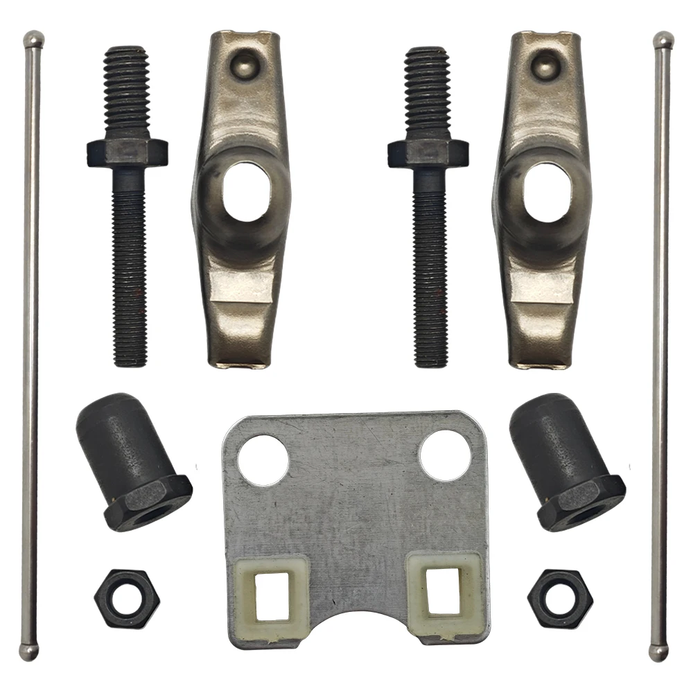 Valve Rocker Arm Stud Push Rod Guide Plate Set For Honda GX160 GX200 ...