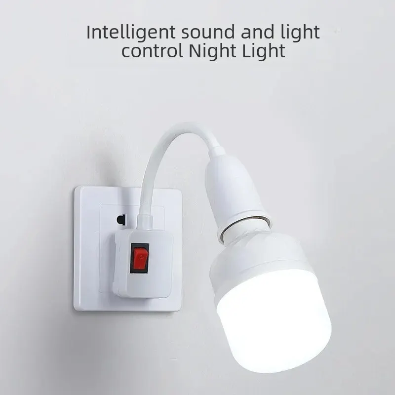 Intelligent-Sound-Light-Sensor-Night-Bedroom-Small-Lamp-LED-Stairway ...