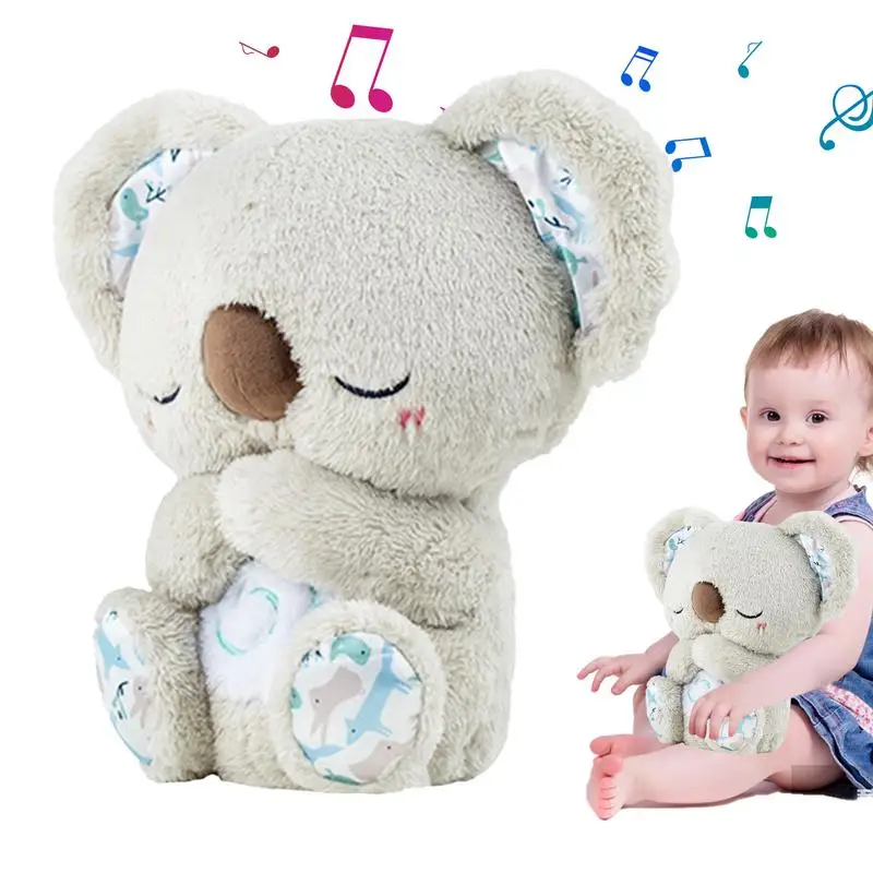 Koala-Bear-Plush-Toy-Music-Sleep-Companion-Doll-With-Rhythmic-Breathing ...