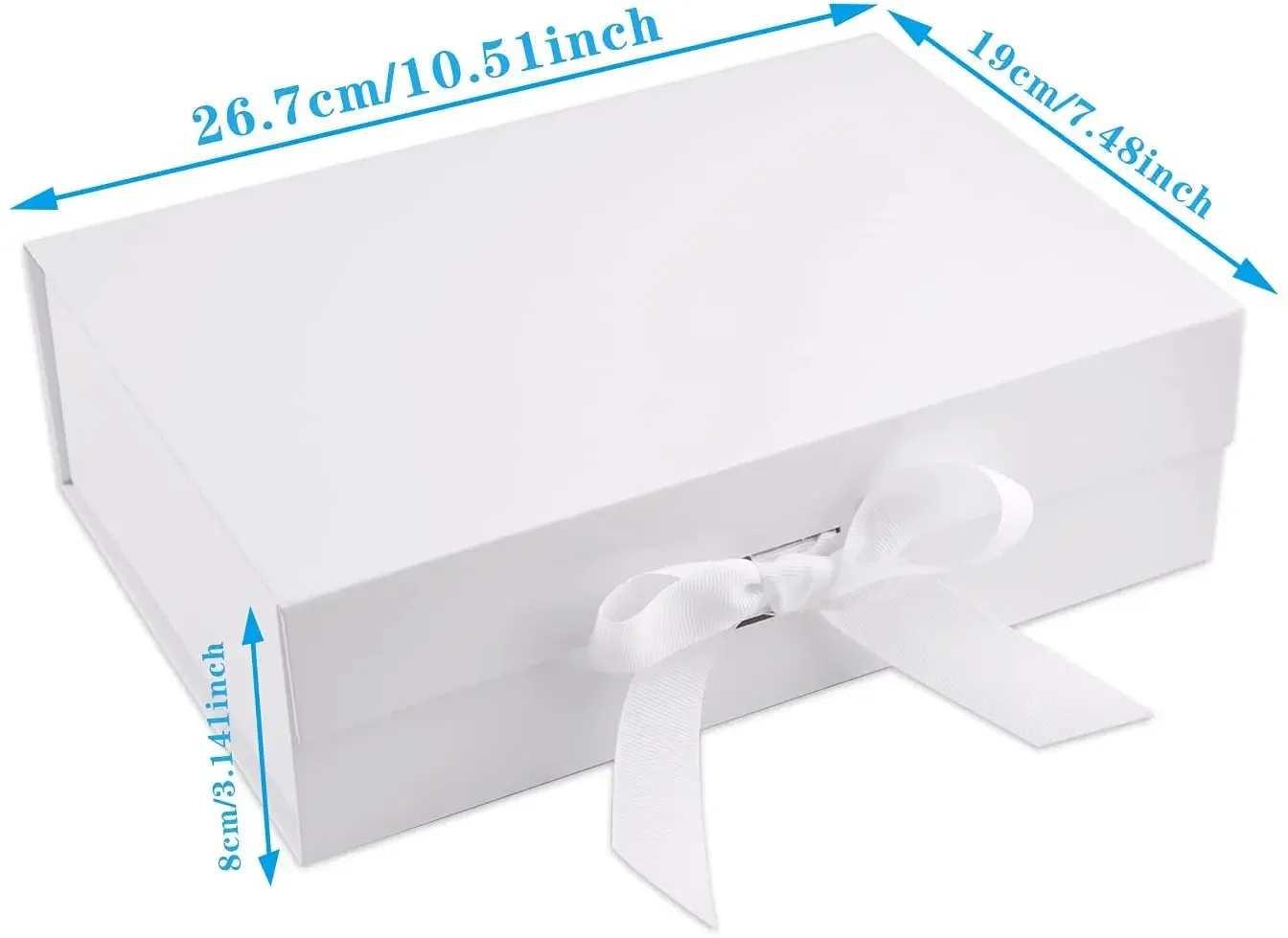 2pcs-Luxury-Premium-Magnetic-Extra-Large-Gift-Box-with-Lid-White-Gift ...