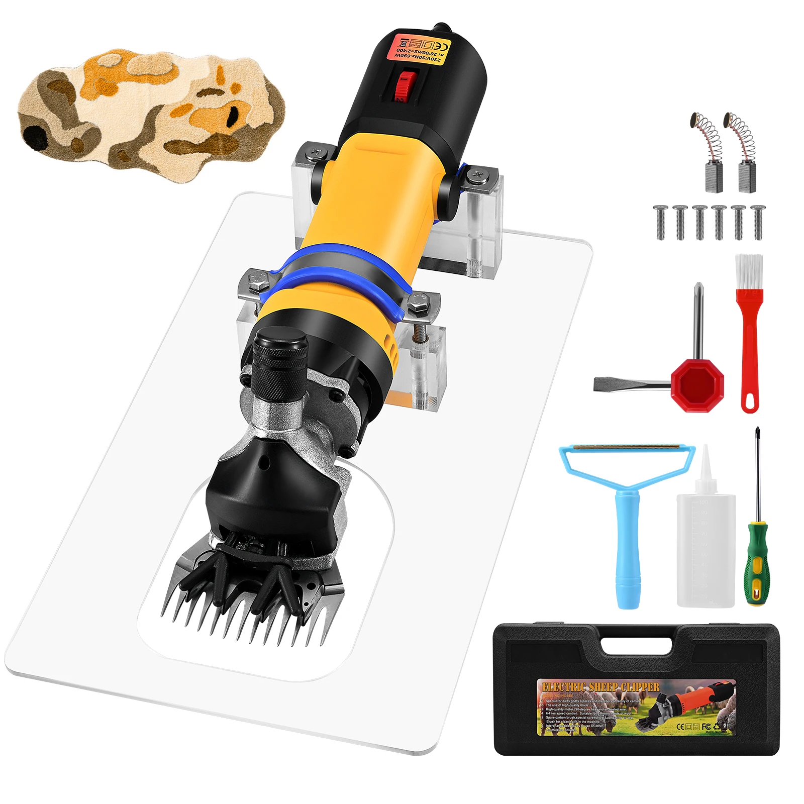 690W-Electric-Carpet-Tufting-Trimmer-Clipper-Carpet-Shaver-Rug-Tufting ...