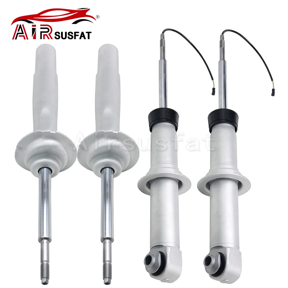 4PCS Front + Rear Suspension Shock Absorber Core with EDC For BMW M6 ...