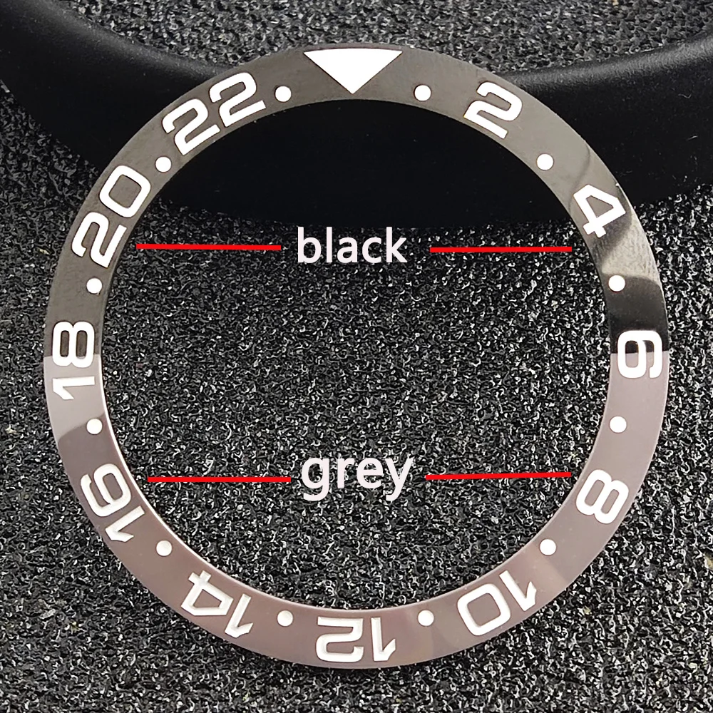 38mm-GMT-ceramic-bezel-alternating-black-and-gray-bezels-suitable-for ...