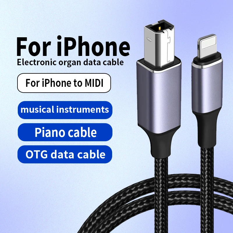 Electric-Piano-Data-Cable-OTG-Conversion-MIDI-Cable-USB-to-Host-Adapter ...