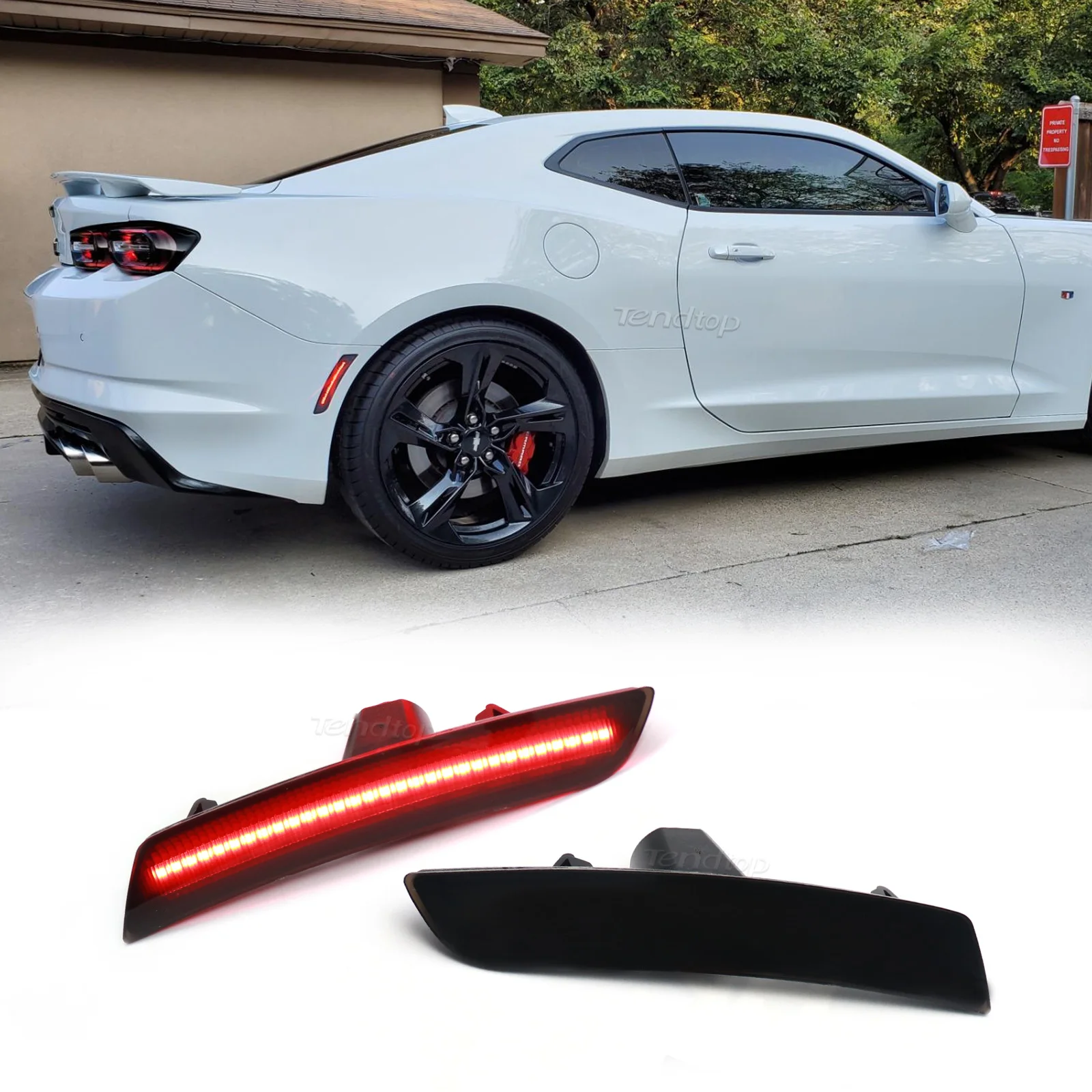 Smoked-Lens-LED-Side-Marker-Light-Kits-Front-Rear-Red-Amber-Side-Marker ...