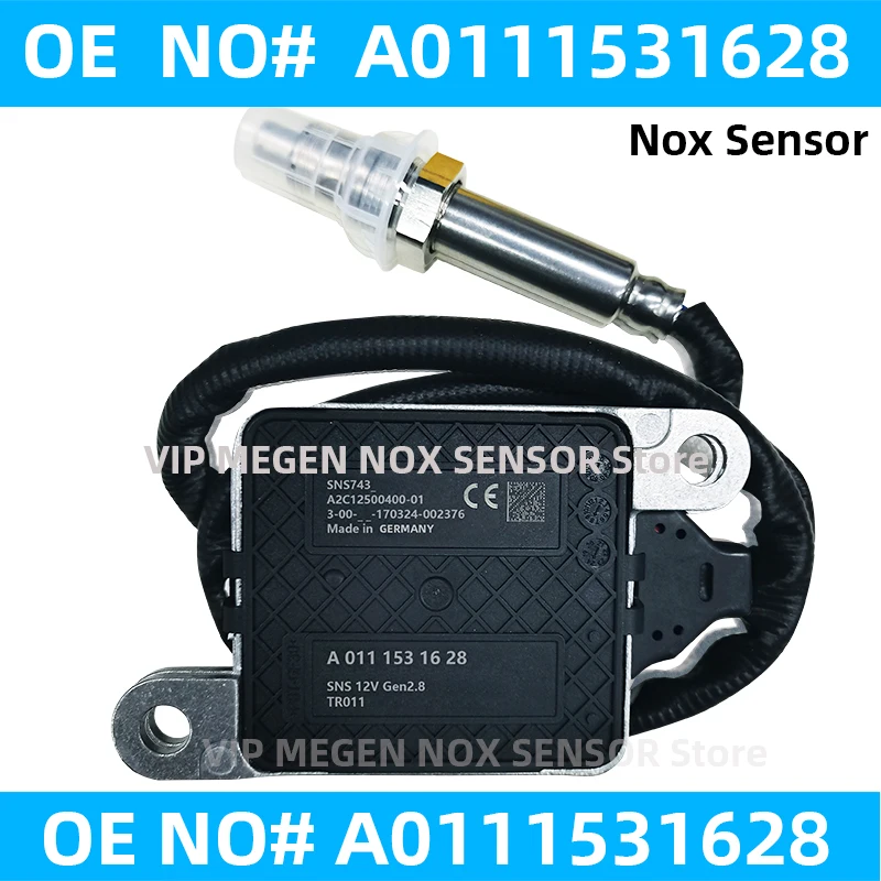 A0111531628-Original-New-Nitrogen-Oxygen-NOx-Sensor-12V-For-Mercedes ...