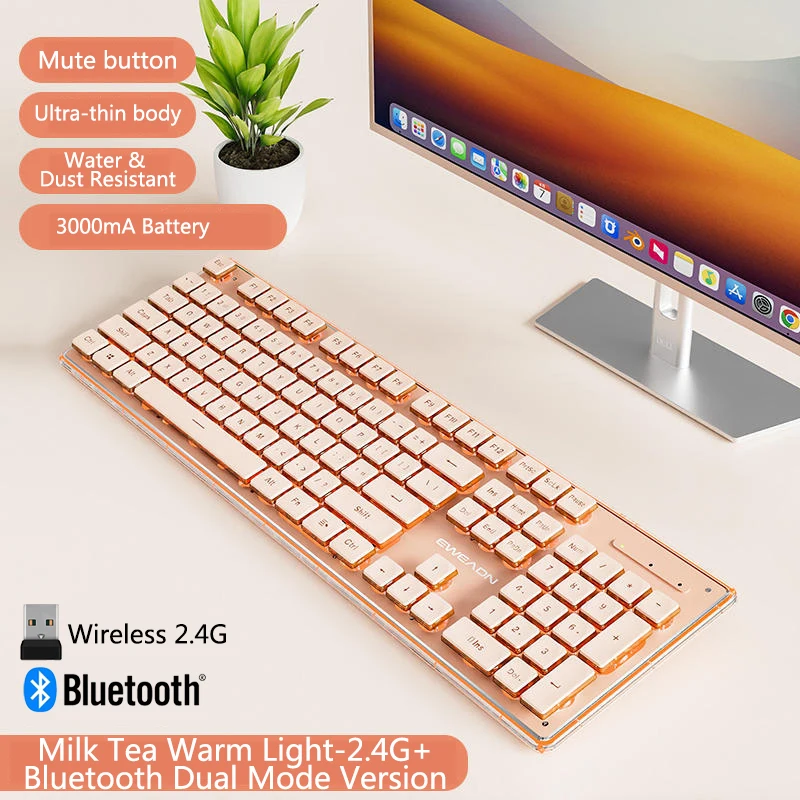 Ultra-Thin-Silent-Wired-And-Wireless-Dual-mode-Mechanical-Touch ...