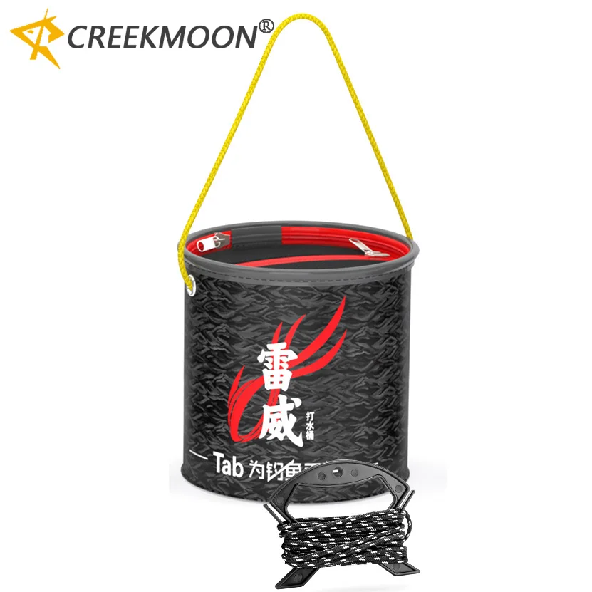 Eva-Fishing-Bucket-4L-Folding-Fetch-Water-Collapsible-Multifunctional ...