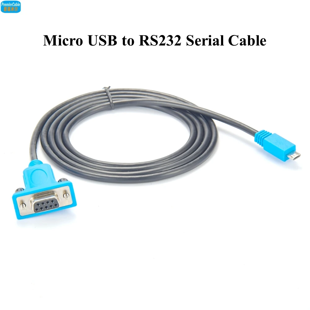 Micro USB to RS232 Serial Adapter Cable with FTDI Chipset Micro USB to ...