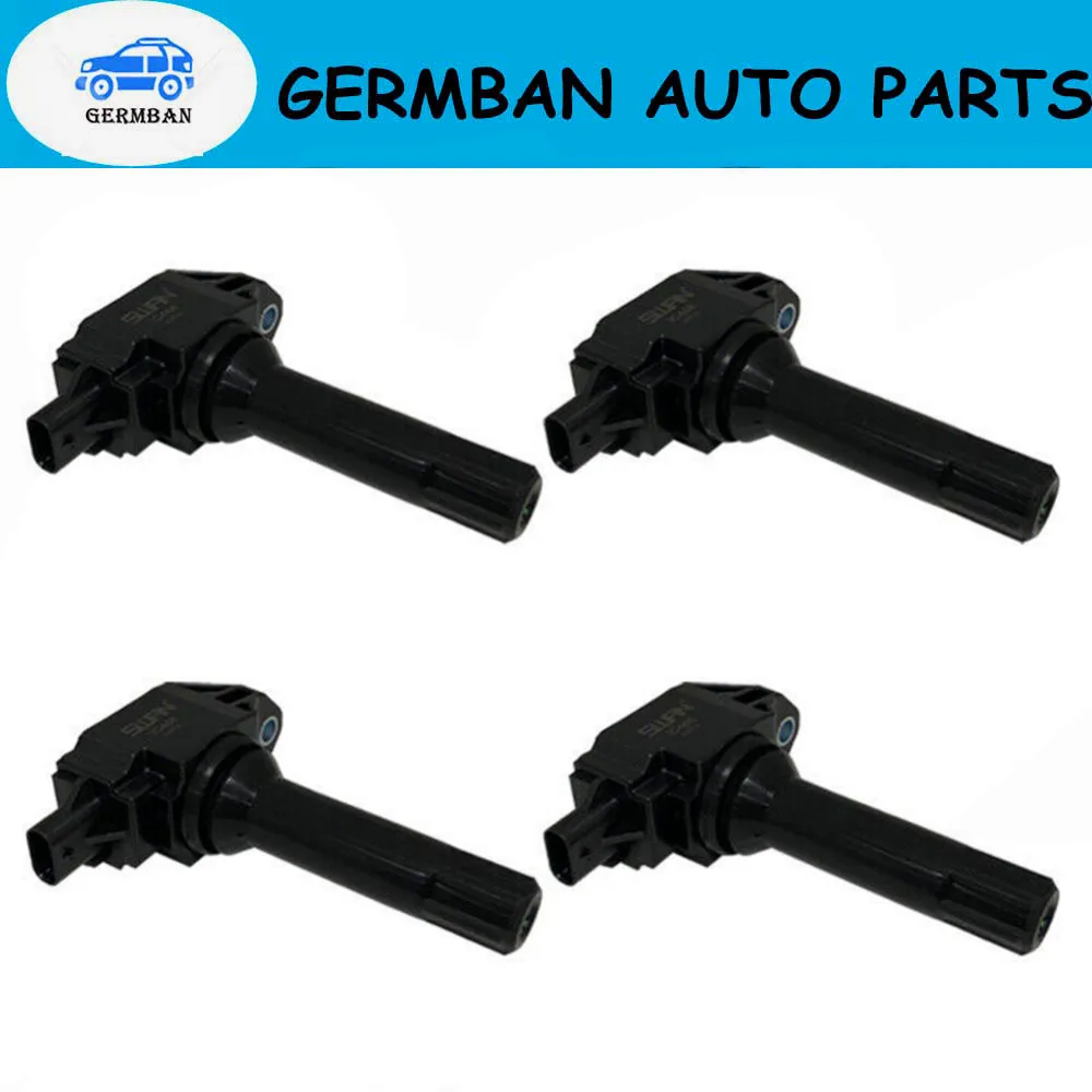 22433-AA681 22433AA681 Set of 4 Swan Ignition Coil Pack for Subaru ...