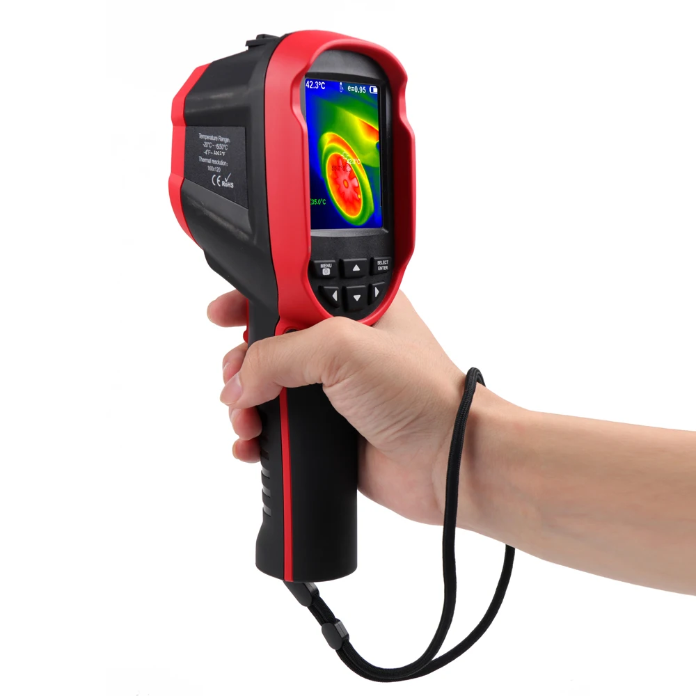 Et692b Hand Held Infrared Thermal Imager Visible Light Camera With Data ...