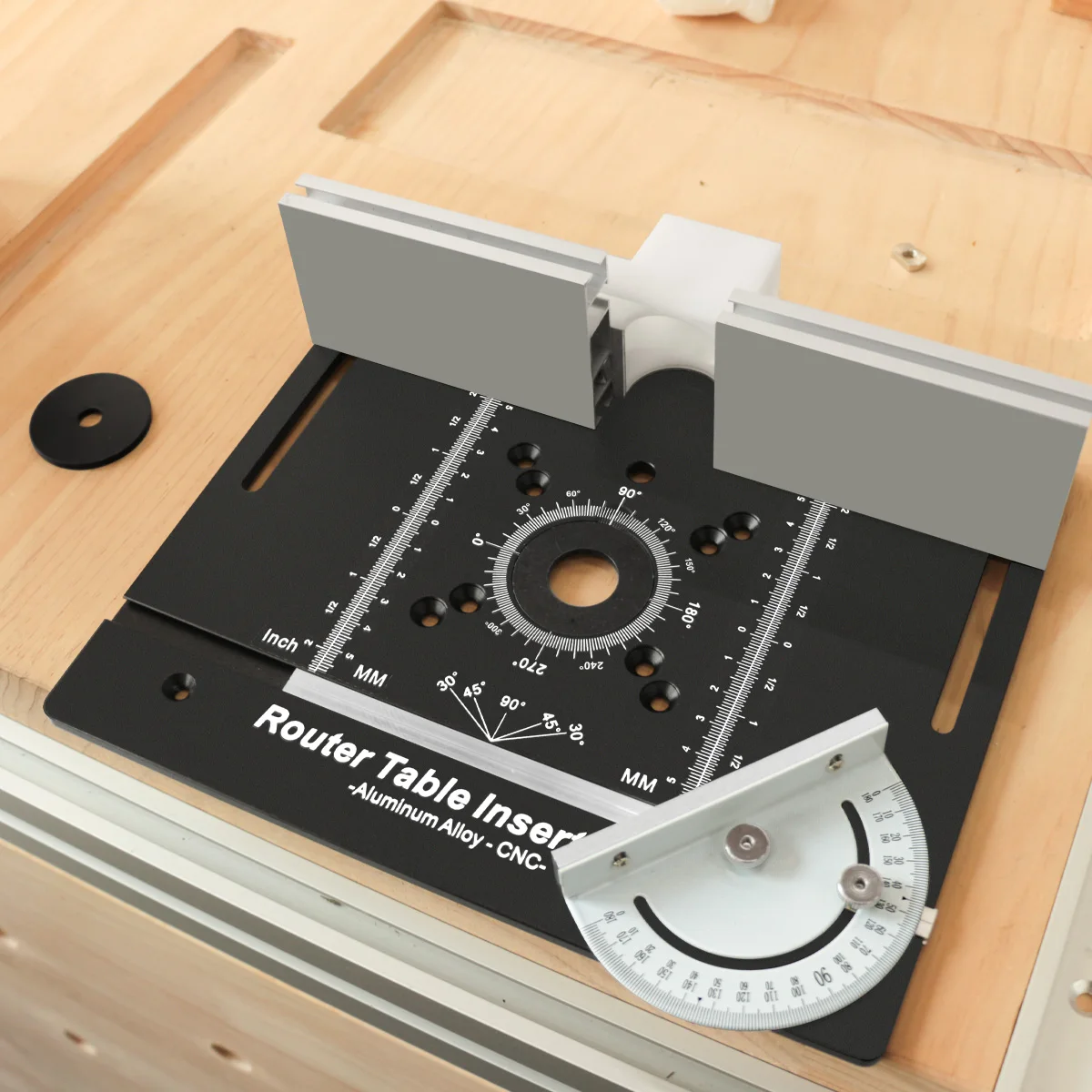 Aluminum Alloy Electric Wood Milling Inverted Plate Set, Milling Table ...