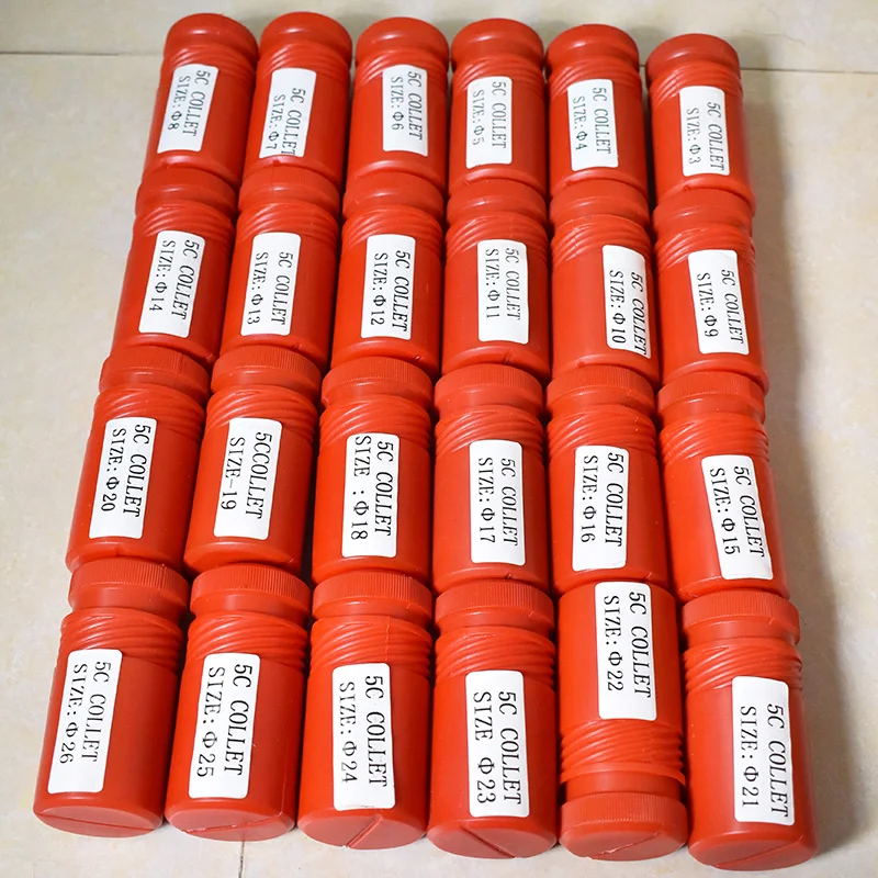 24pcs-set-collet-Round-type-5C-collet-spring-collet-chuck-range-from-3 ...
