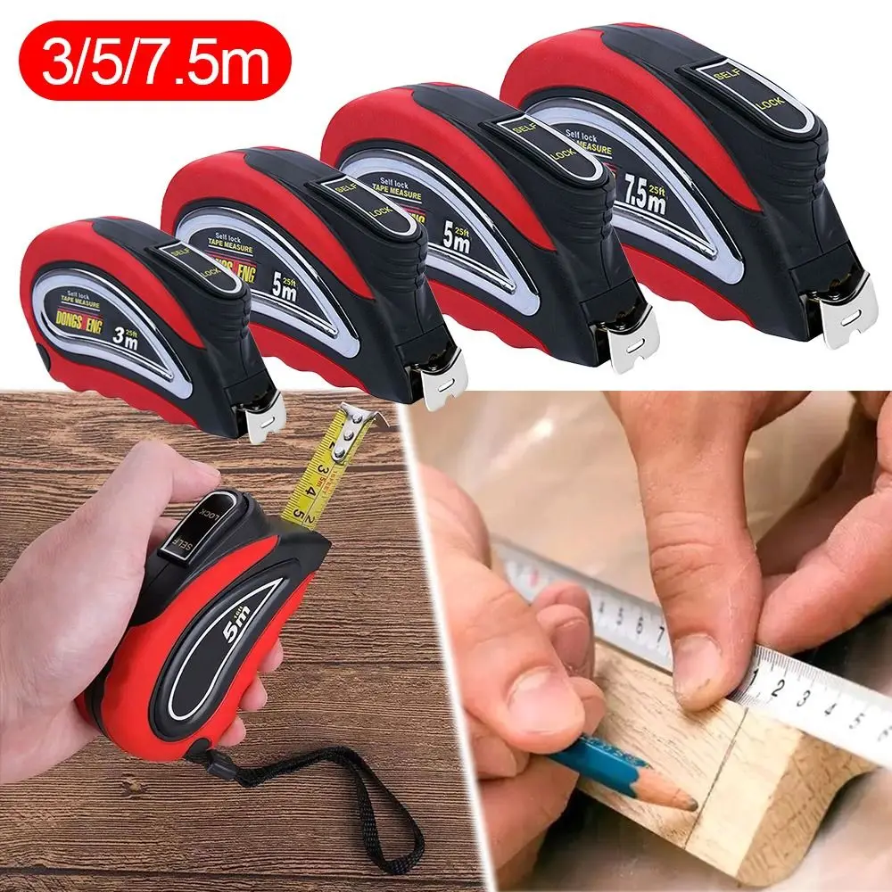 Portable-Ranging-Tool-Inch-Metric-Retractable-Steel-Tape-Measure-Tape ...