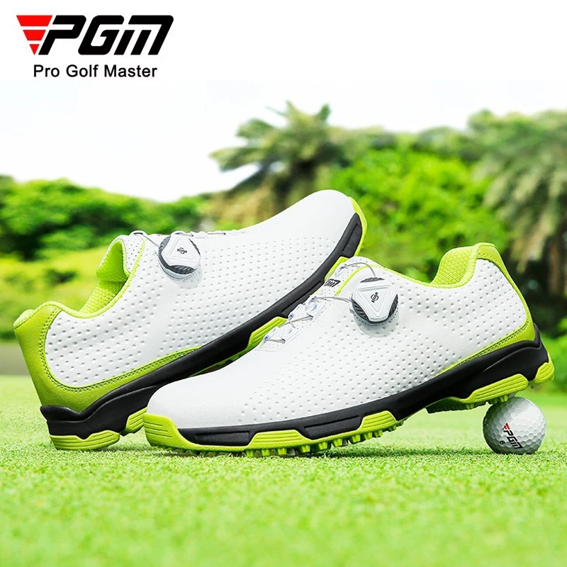 PGM Golf Shoes Men's Waterproof Shoes Breathable Men's Shoes Rotating ...