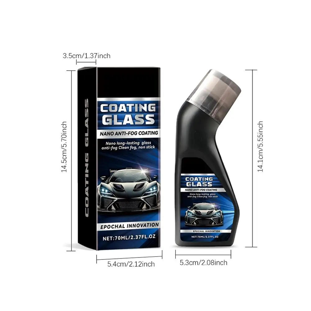 70ml Car Nano Coating Liquid Coatin Nano Crystal Hydrophobic Polish ...