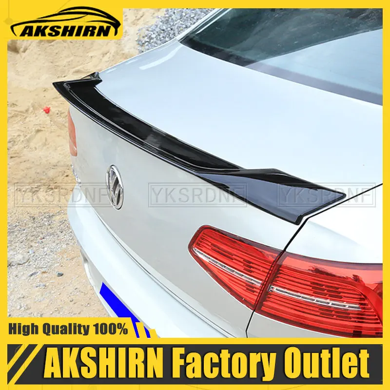 For Passat B8 2017-2018 Spoiler Magotan Abs Material Car Rear Wing ...