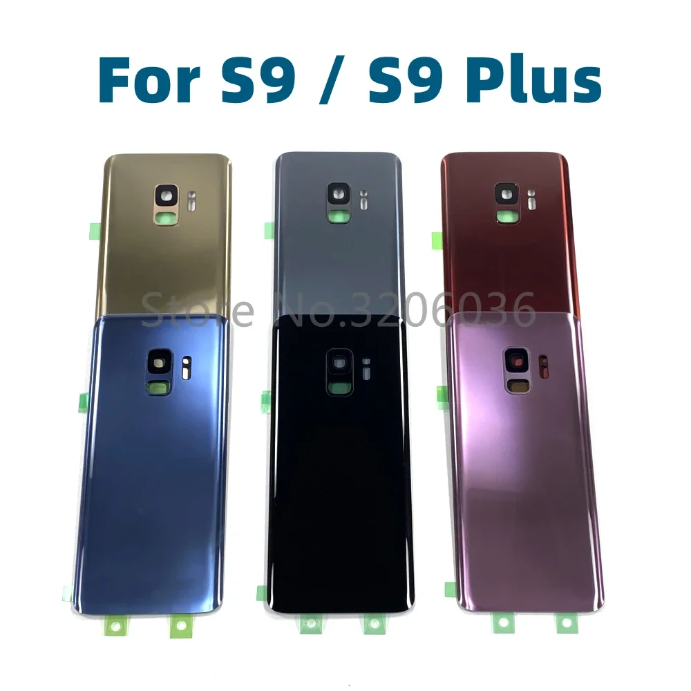 For-Samsung-Galaxy-S9-G960-G960F-S9-Plus-G965-G965F-Back-Cover-Glass ...