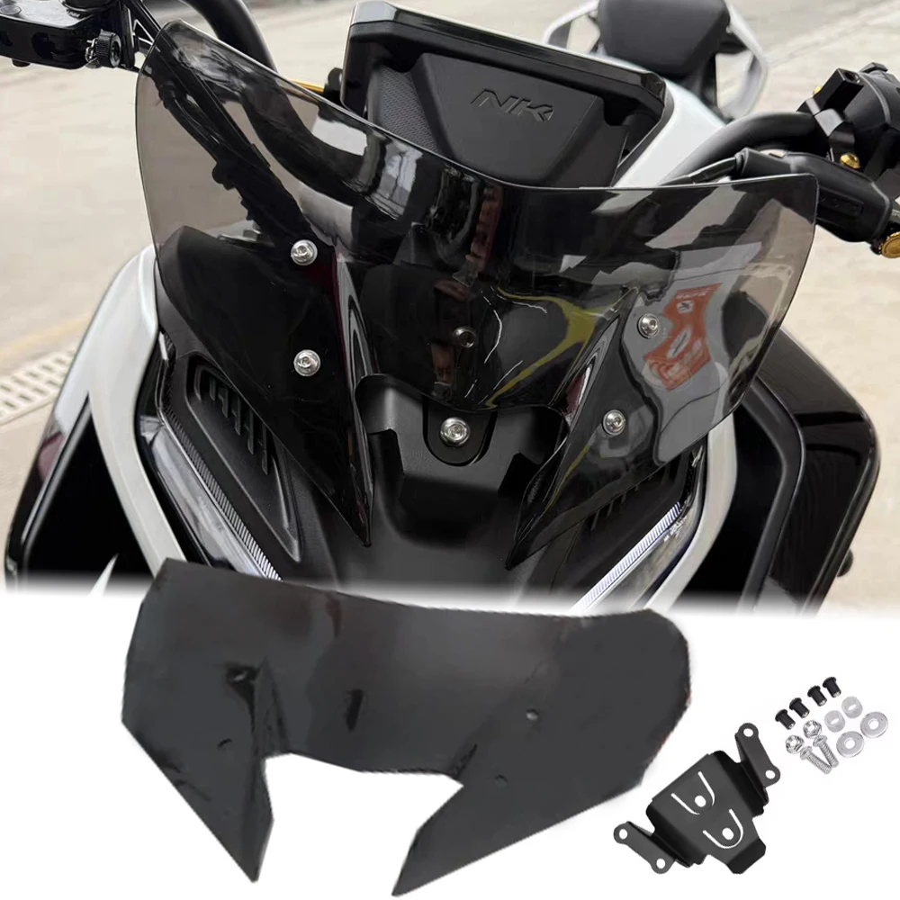 2025 675NK Windscreen For CFMOTO 675 NK NK675 Windshield Wind Deflector ...