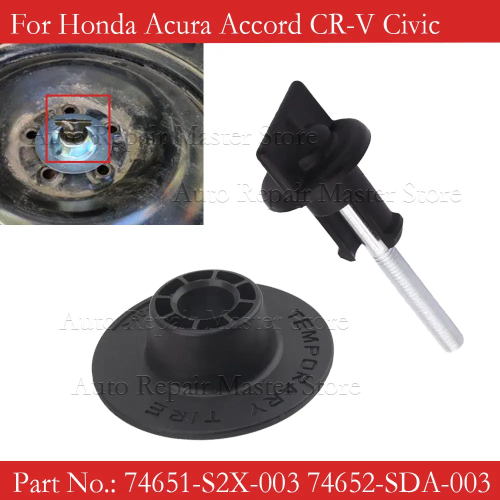 Bolt-Adapter-Spare-Tire-Wheel-Mounting-Screw-74651-S2X-003-74652-SDA ...