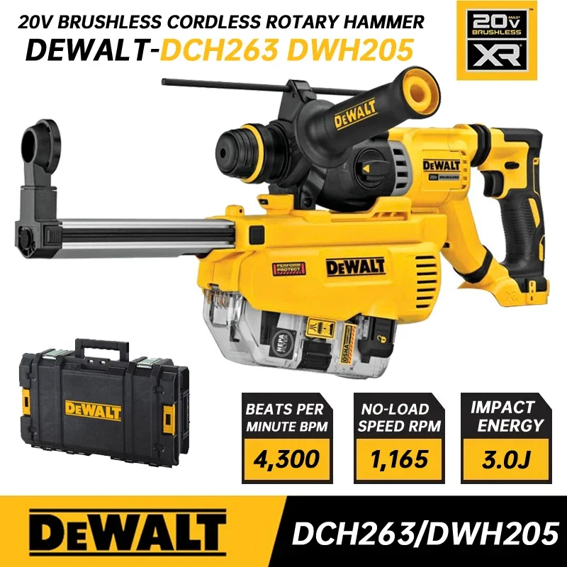 DEWALT-DCH263-Rotary-Hammer-Drill-Tool-Only-20V-Brushless-Motor ...