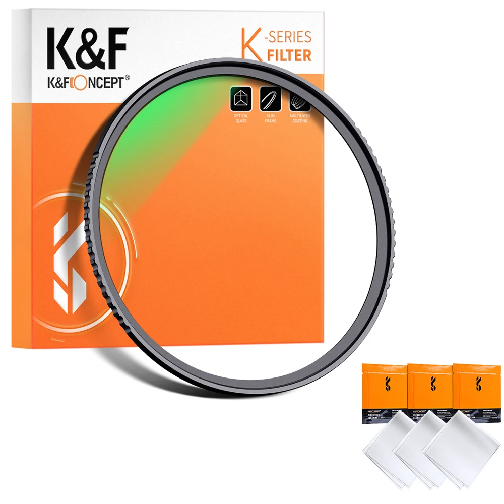 K&F CONCEPT UV Filter Camera Len MC with Multi-Resistant Coating for ...