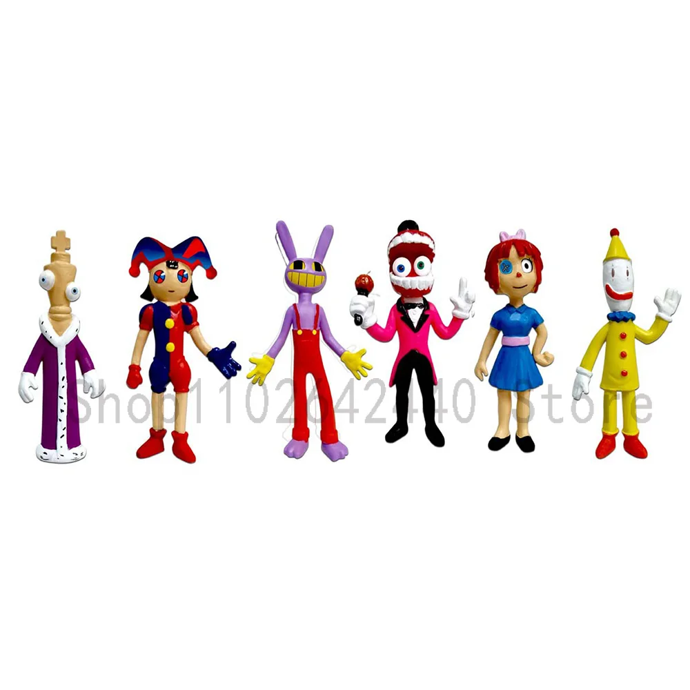 New-The-Amazing-Digital-Circus-Action-Figure-Pomni-Jax-Kinger-Figure ...