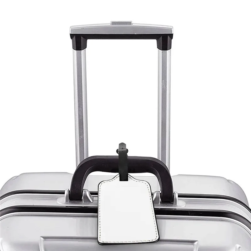 Saint - Étiquette de bagage en cuir imprimé, étiquette de voyage, Pour ...