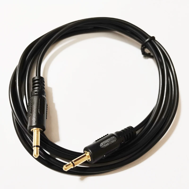 NCHTEK-Golden-Plated-3-5mm-1-8-TS-Monaural-Mini-Mono-Male-to-Male-Plug ...