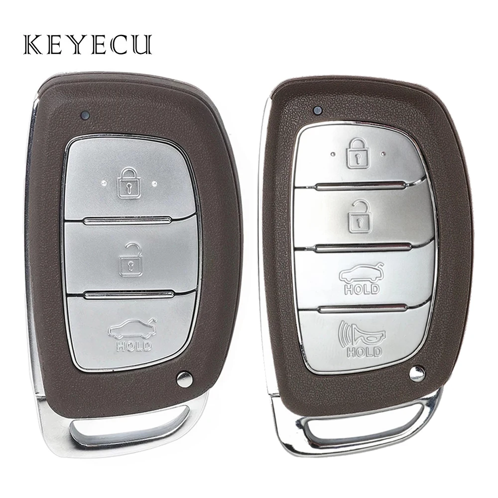Uncut-Smart-Remote-Key-Shell-Case-3-4-Buttons-for-Hyundai-IX25-IX35 ...