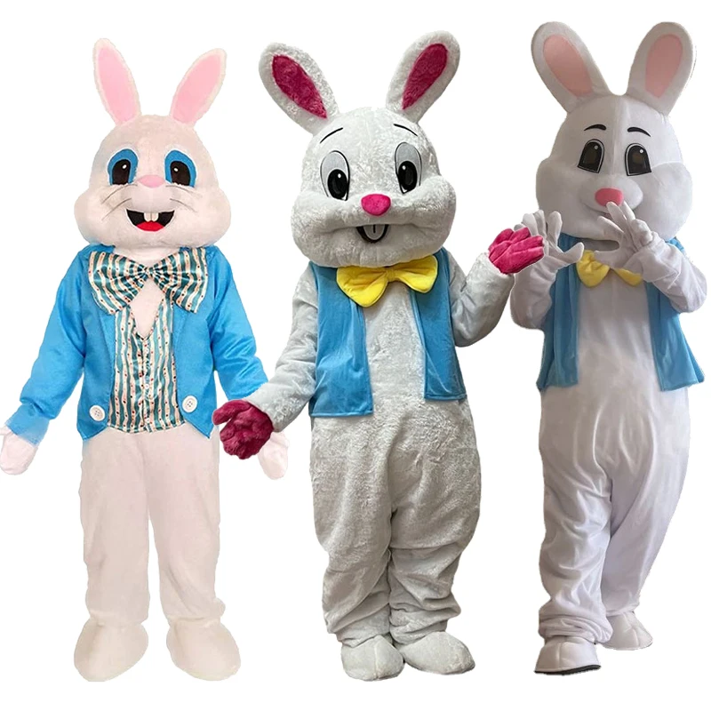 24-Kinds-Easter-Bunny-Rabbit-Doll-Mascot-Costume-Set-Adult-Halloween ...