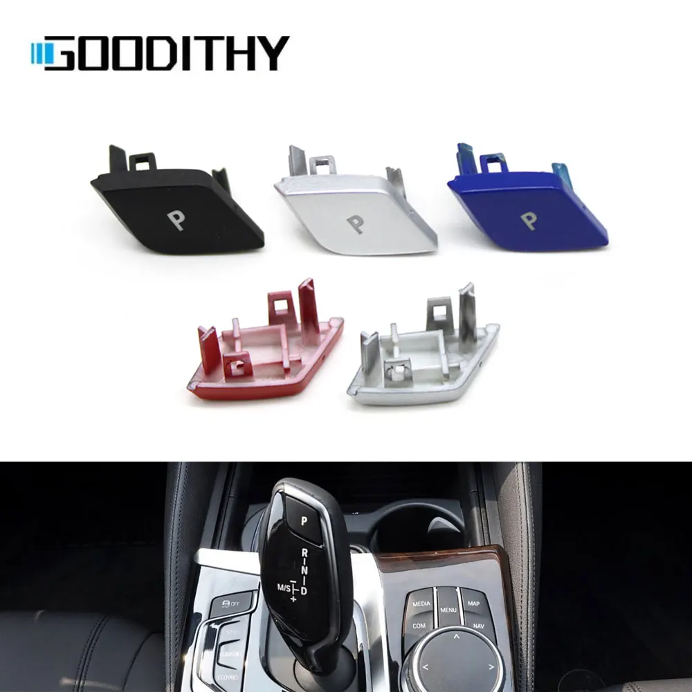 Interior Car Gear Shift Lever Auto Parking Button Letter P Button For ...