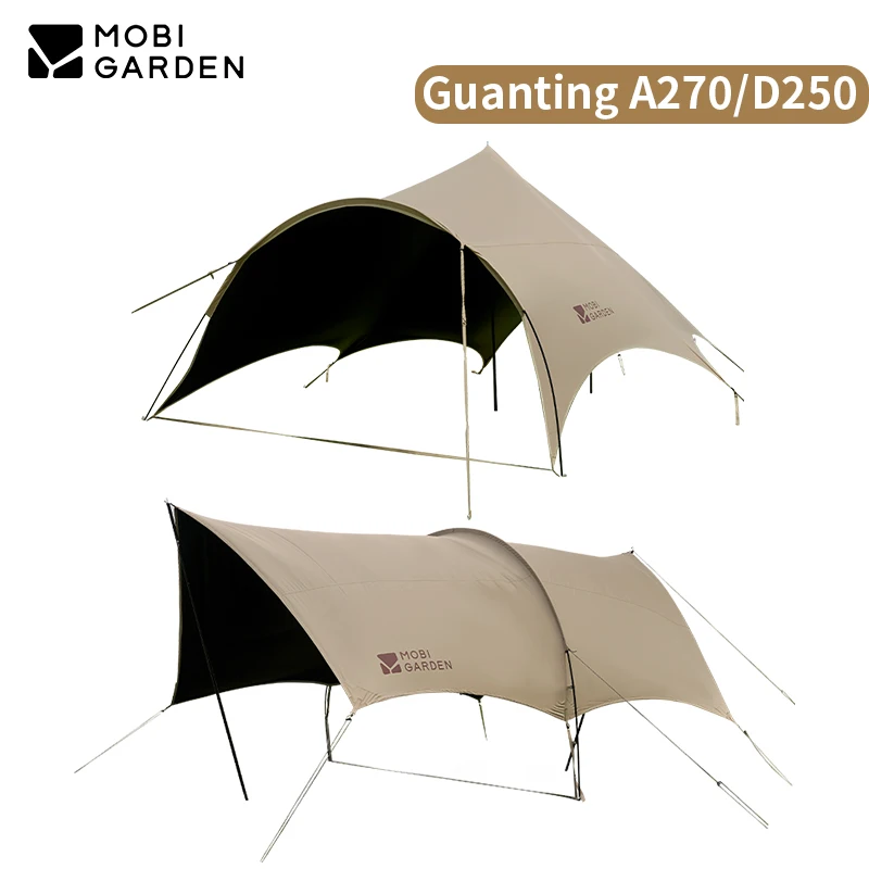 MOBI GARDEN Camping Tent Picnic Anti-vinyl Canopy 50+ Large-size ...