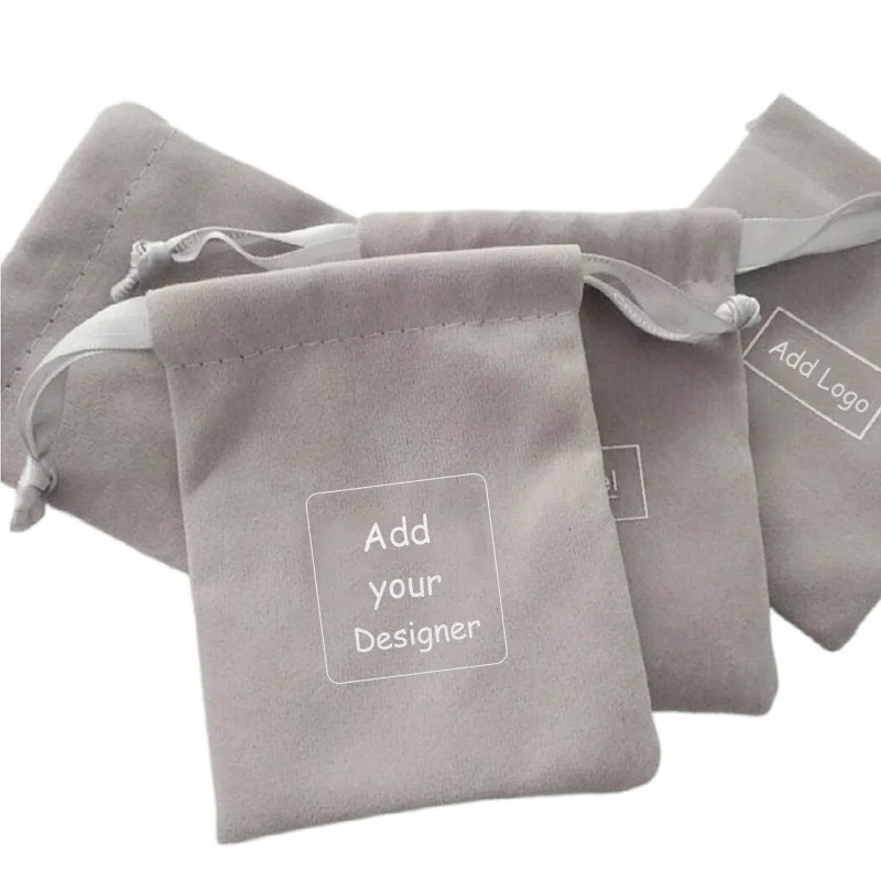 Gray-Velvet-Gift-Bags-5x7cm-7x9cm-8x10cm-9x12cm-pack-of-50-Makeup ...