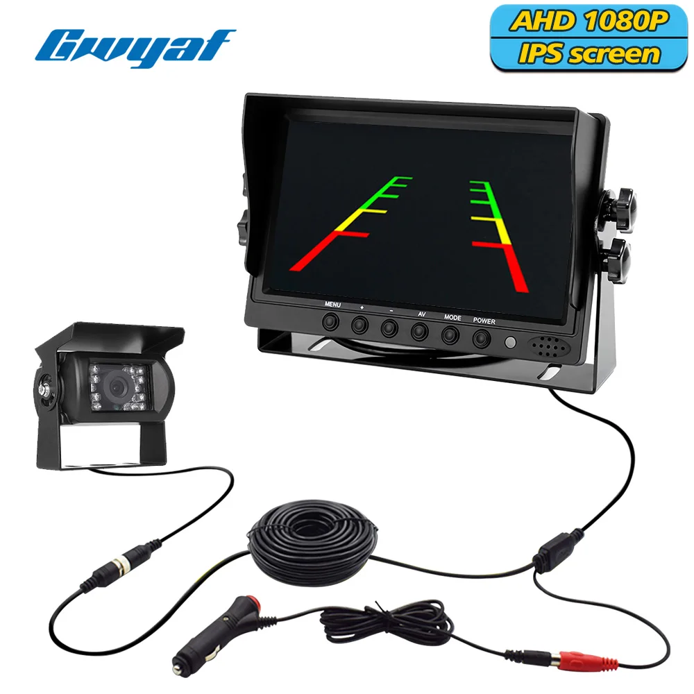 Monitor-AHD-e-Kit-de-C-mera-Invertendo-7-Polegada-Monitor-e-Caminh-o ...